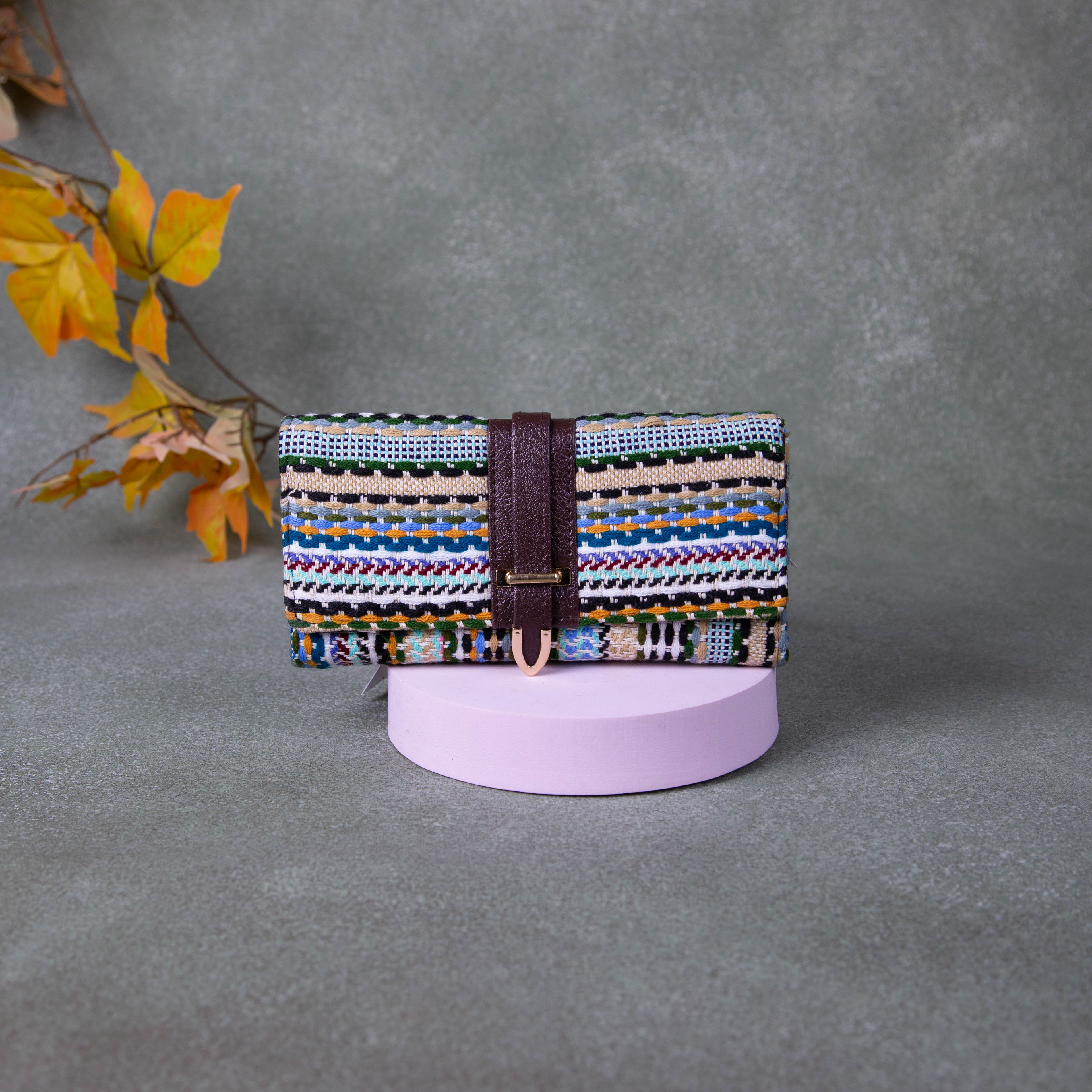 Handmade Wallets - Classic Sandal with Blue and Green Colour – lakshya bags