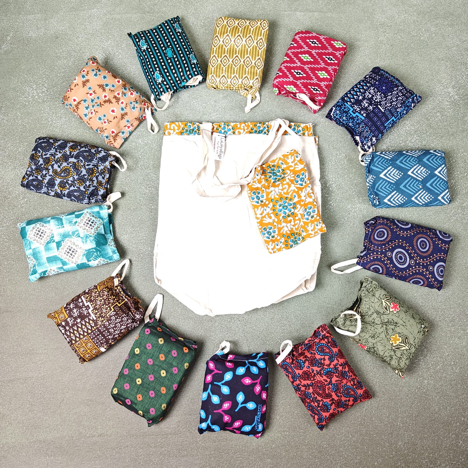 Foldable Vegetable Bag – lakshya bags